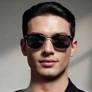 Trendy boutique | Accessories | Polarized Half Frame Horn Rimmed ...